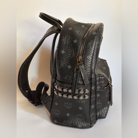 MCM | Bags | Mcm Backpack Stark Side Studs Backpack In Visetos | Poshmark